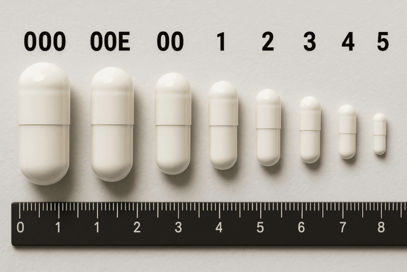 Capsule Supplements Size Chart – Complete Guide