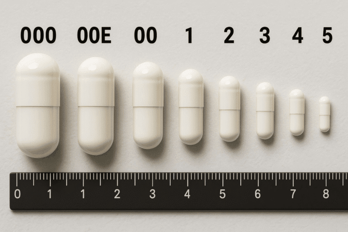 Capsule Supplements Size Chart – Complete Guide